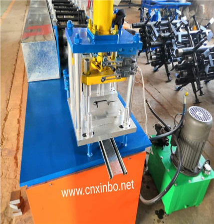 Plain rolling shutter door slat roll forming machine